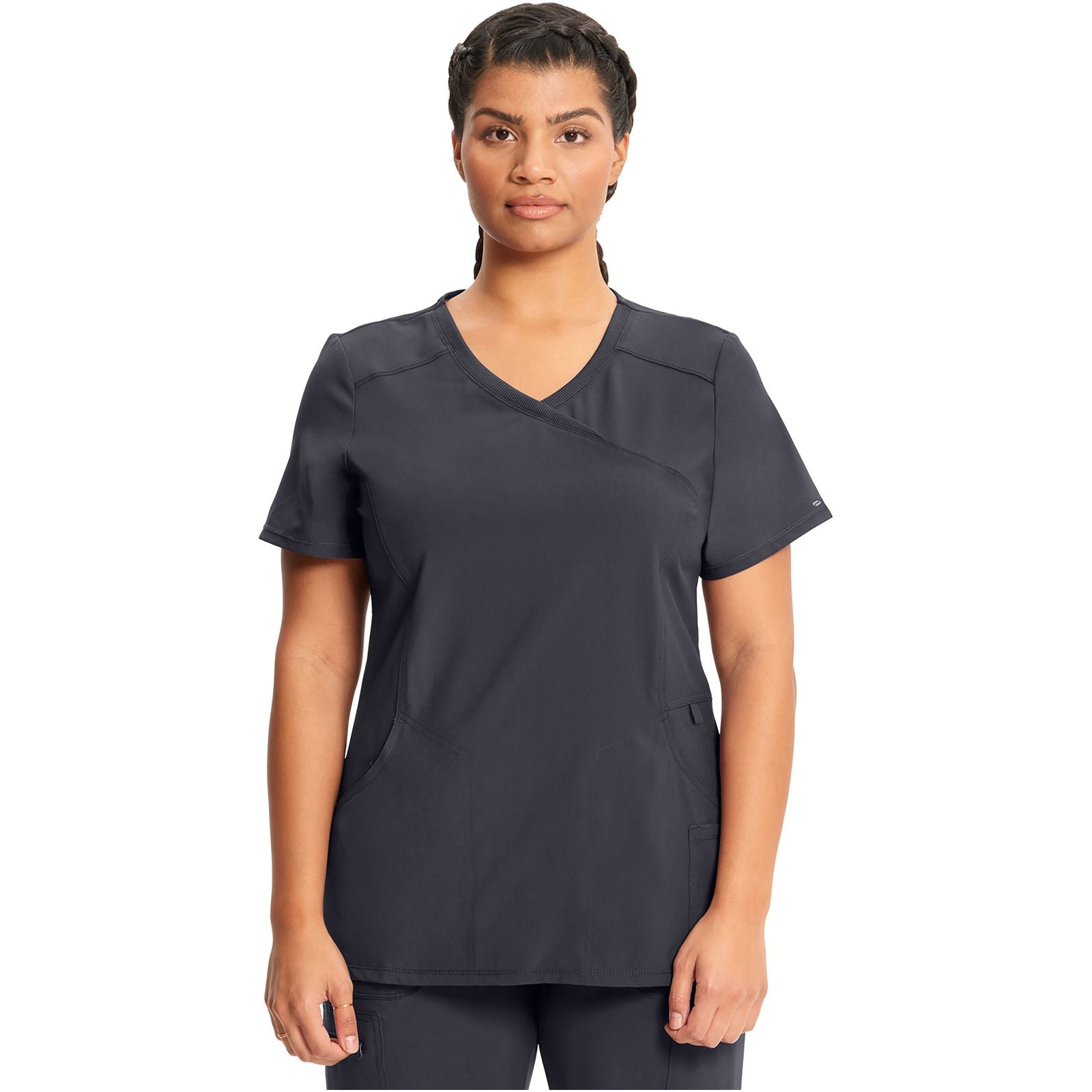 Mock Wrap Top – AP-UNIFORMS