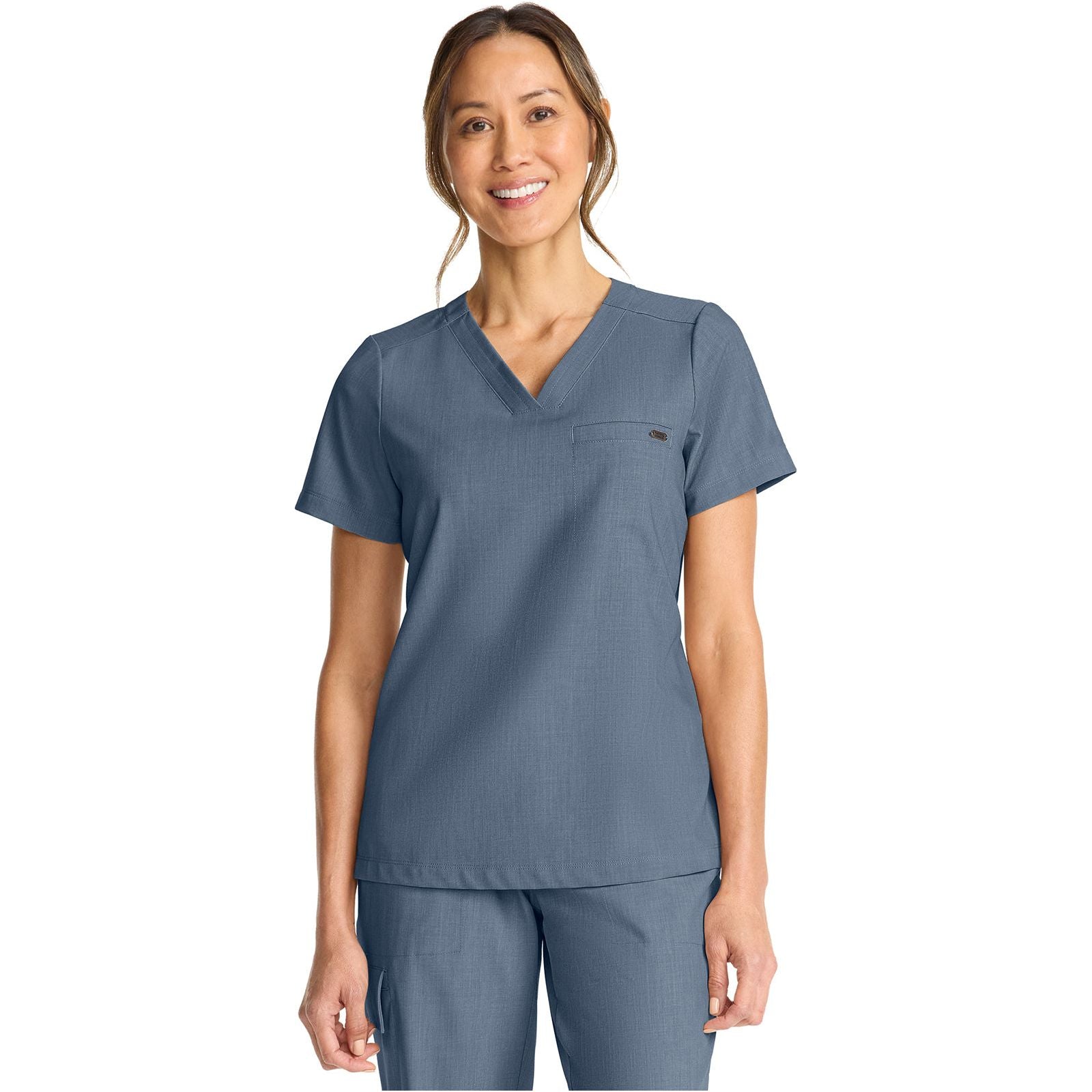 Women's Tuck-in V-Neck Top – AP-UNIFORMS
