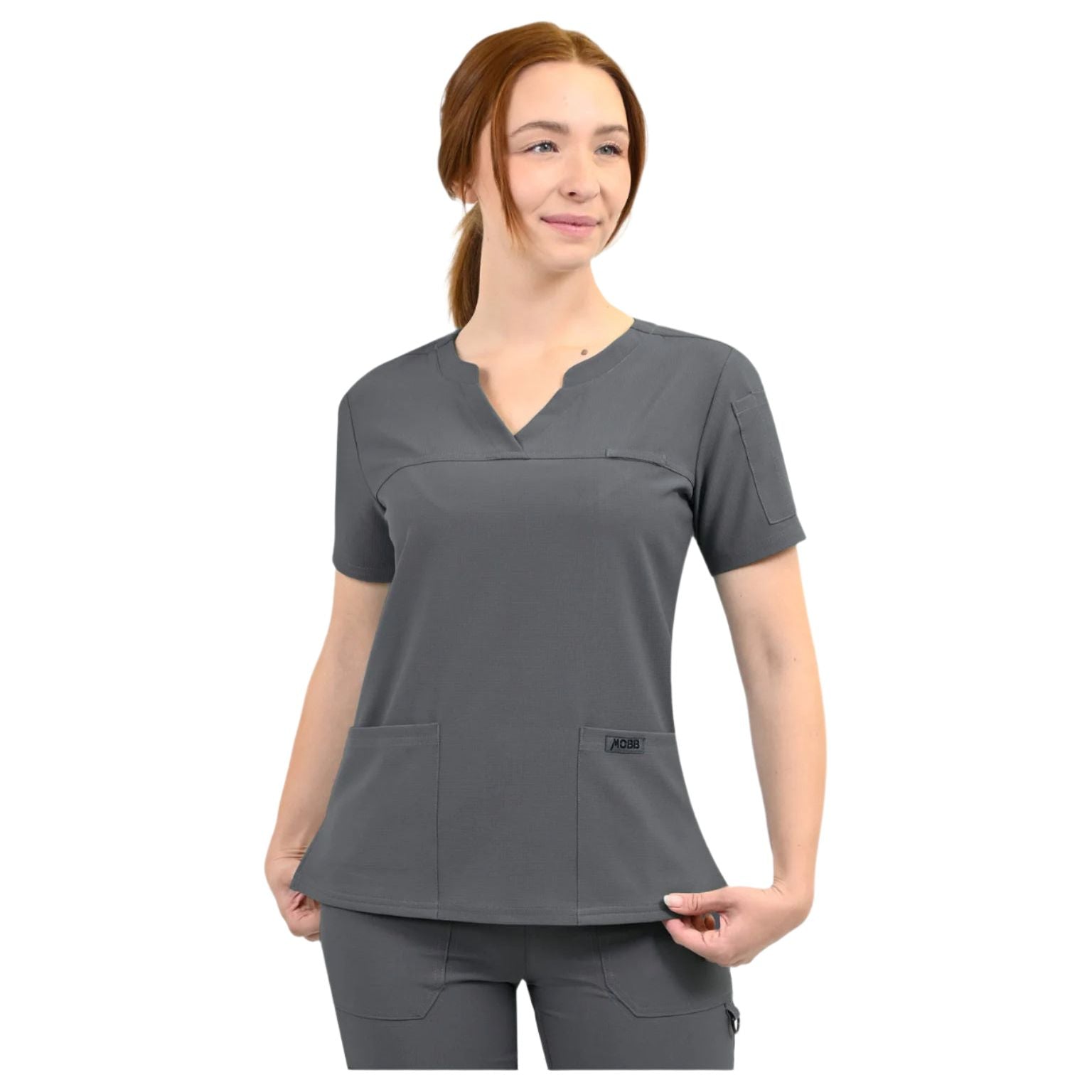 The Pria-Notch Neck Scrub Top – AP-UNIFORMS